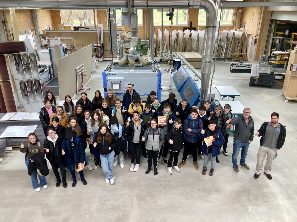 Betriebserkundung bei der Schreinerei Korder - Oskar-von-Miller ...